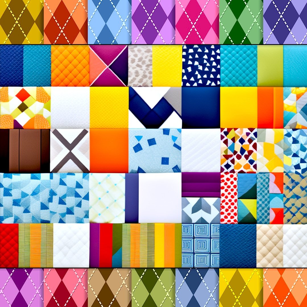 Solve Fabric Patterns jigsaw puzzle online with 100 pieces