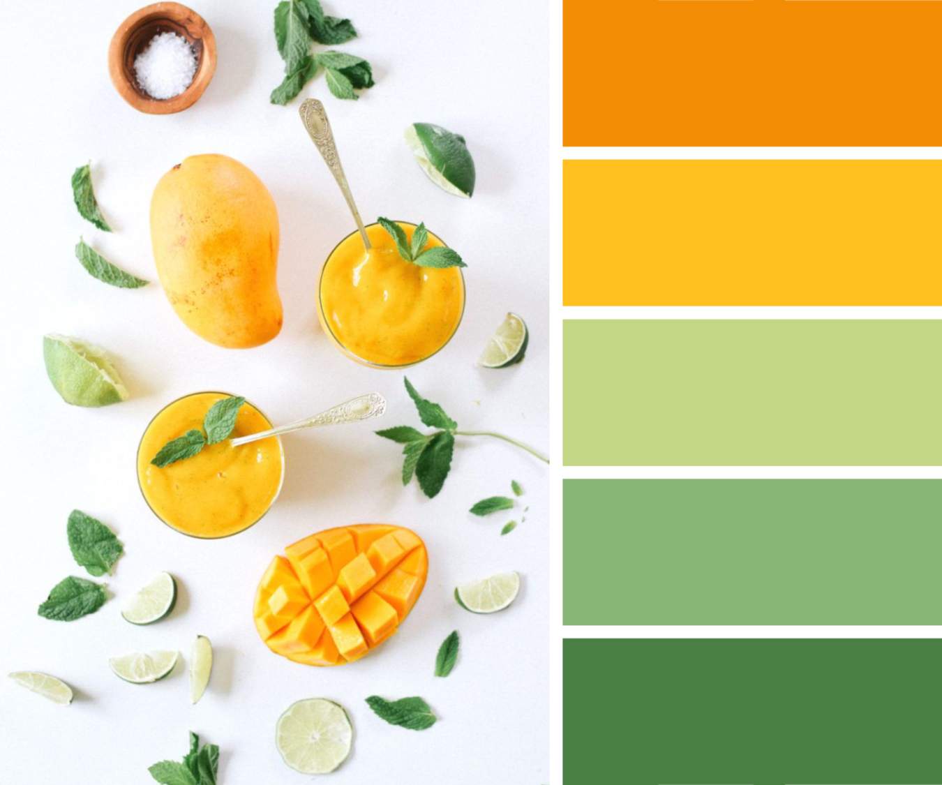 Solve Mango Mint Freeze (Small) jigsaw puzzle online with 99 pieces