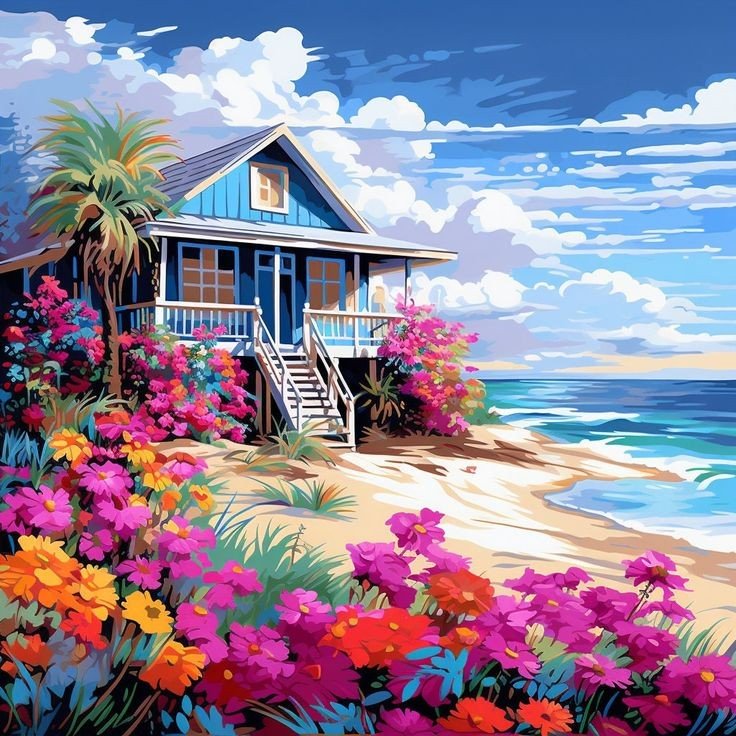 Solve Weekend Retreat jigsaw puzzle online with 64 pieces