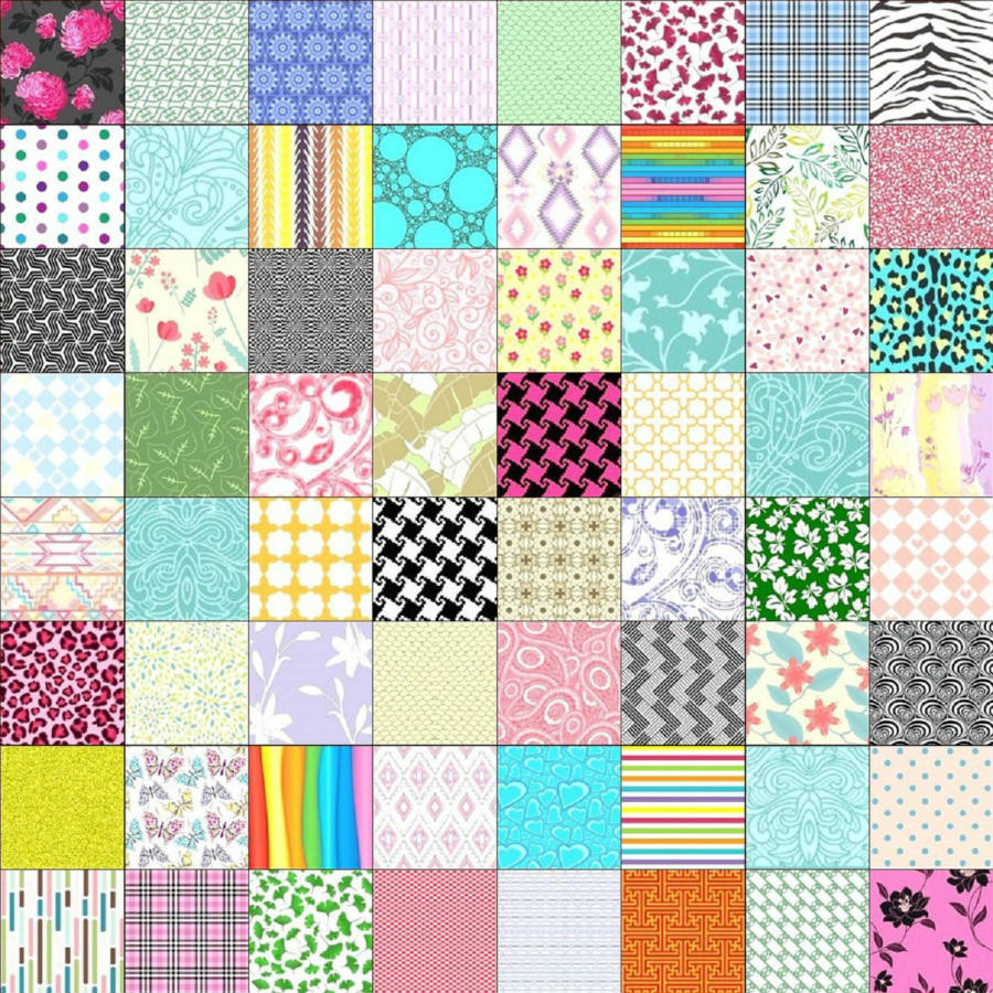 Solve Friday patterns jigsaw puzzle online with 49 pieces