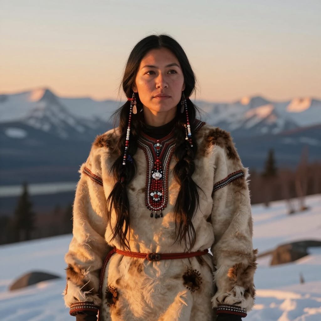 Solve Alaskan Native jigsaw puzzle online with 49 pieces