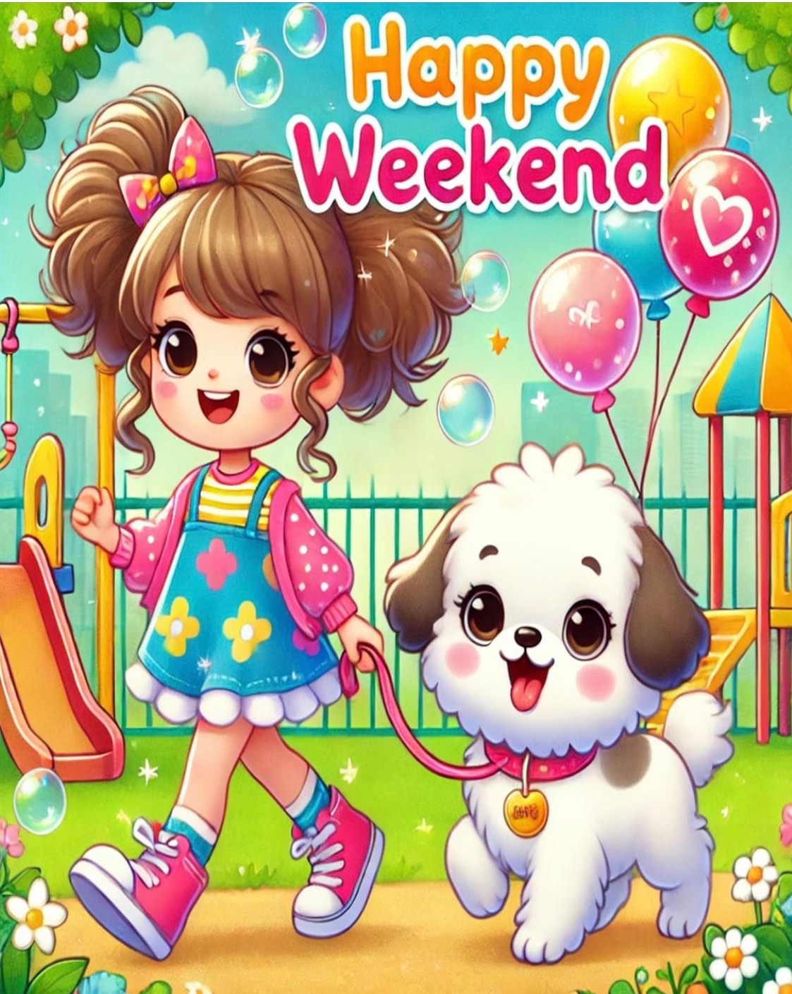 Solve happy weekend jigsaw puzzle online with 195 pieces