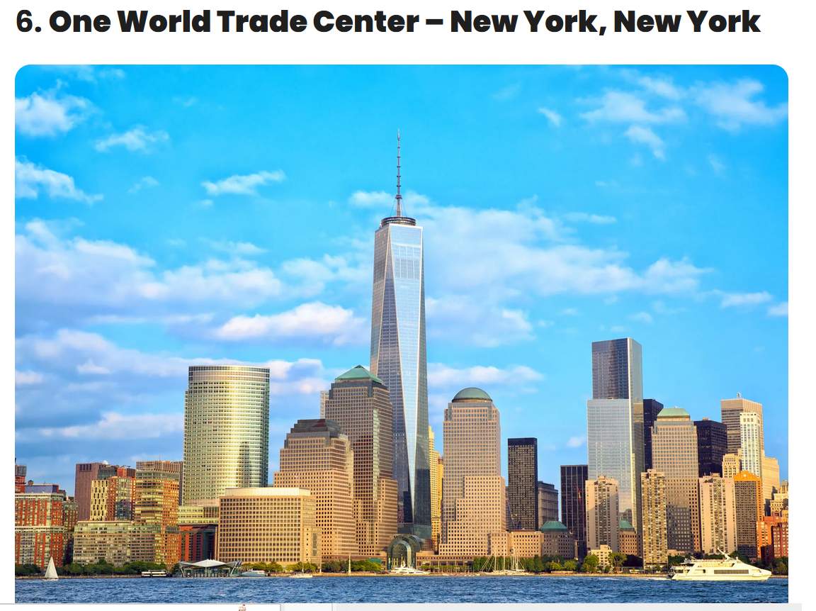 Jigsaw Puzzle | BUILDING-ONE-WORLD-TRADE-CENTER-N.Y.-NEW-YORK | 63 ...