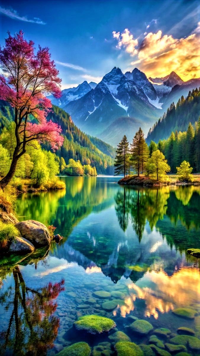 Solve Beautiful nature jigsaw puzzle online with 66 pieces
