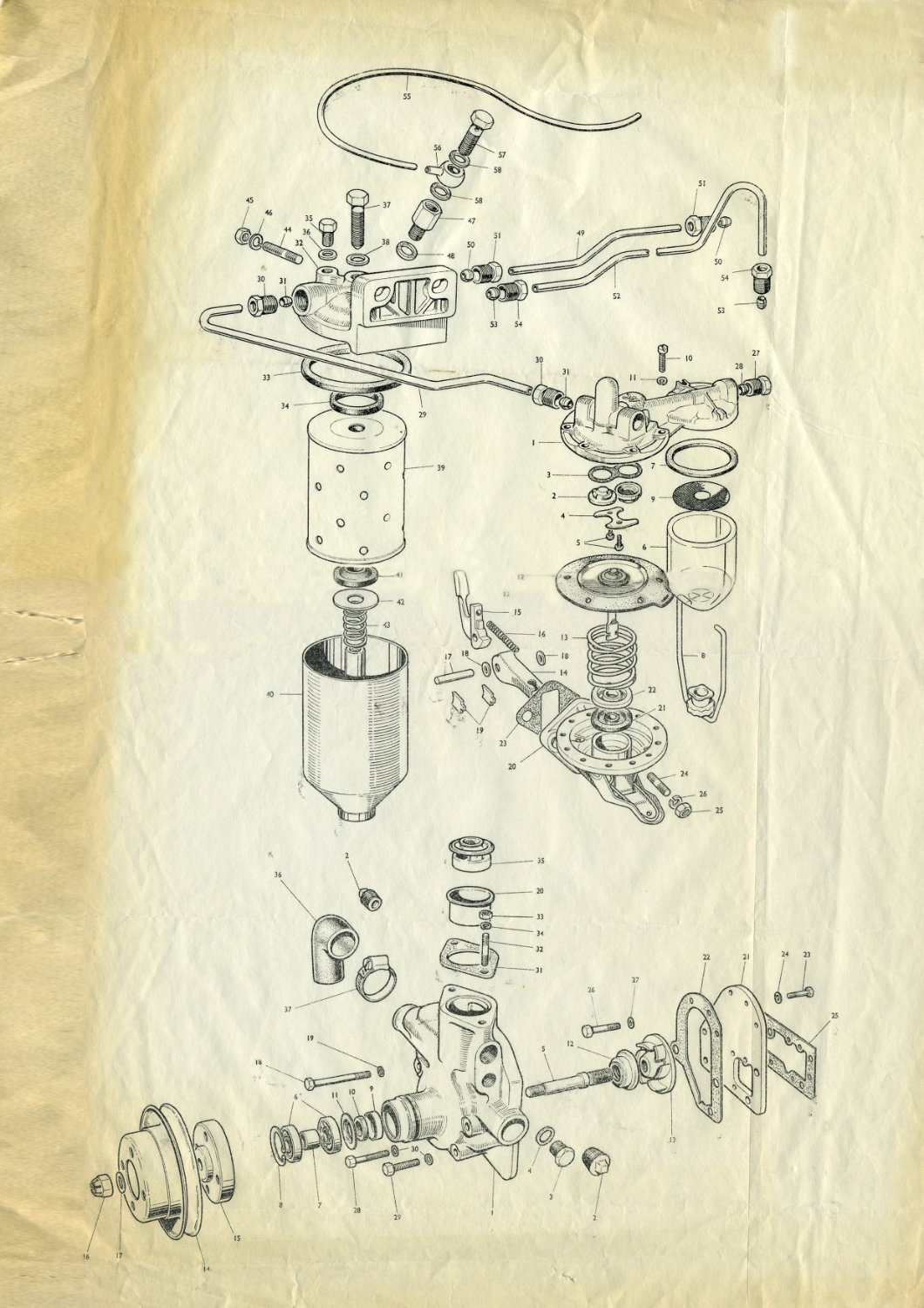 Solve Oil Filter system jigsaw puzzle online with 96 pieces