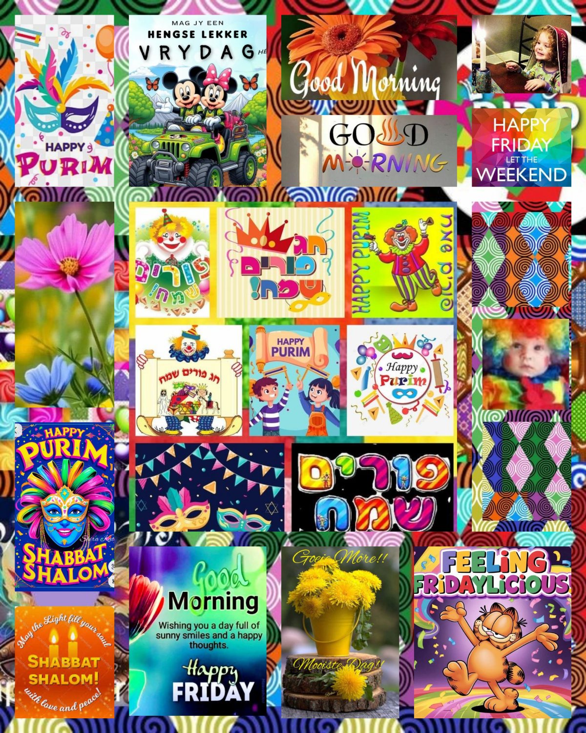 Solve Friday Greetings jigsaw puzzle online with 80 pieces