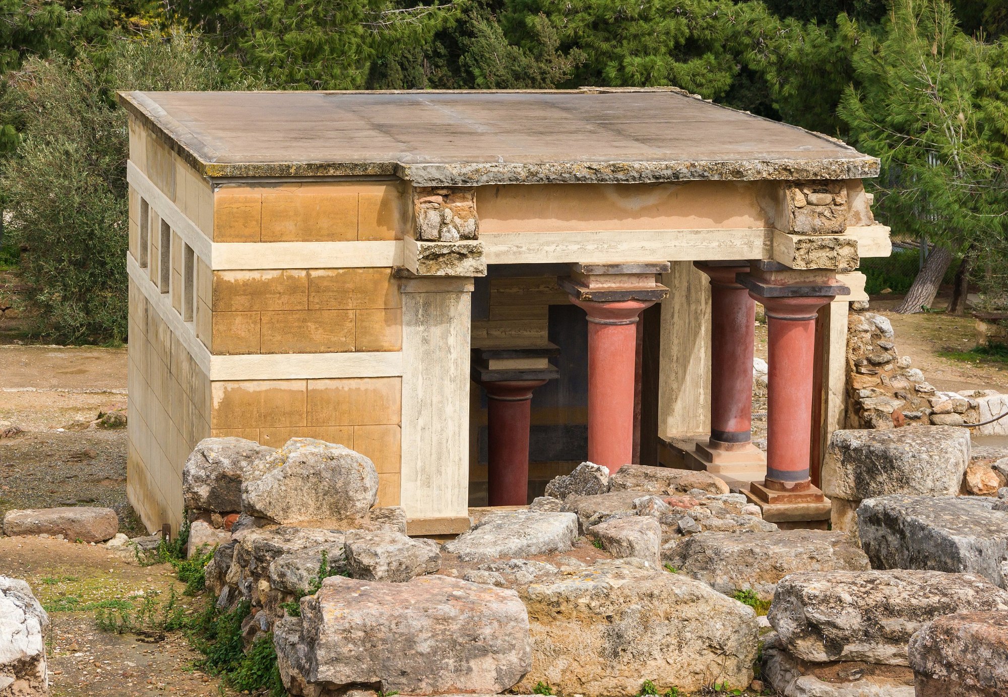 Jigsaw Puzzle | 150 pieces | 2560px-Anastylose_Evans_Cnossos_2 | Jigidi