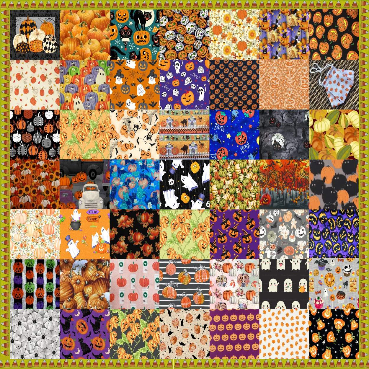 Solve Pumpkin Patch jigsaw puzzle online with 100 pieces