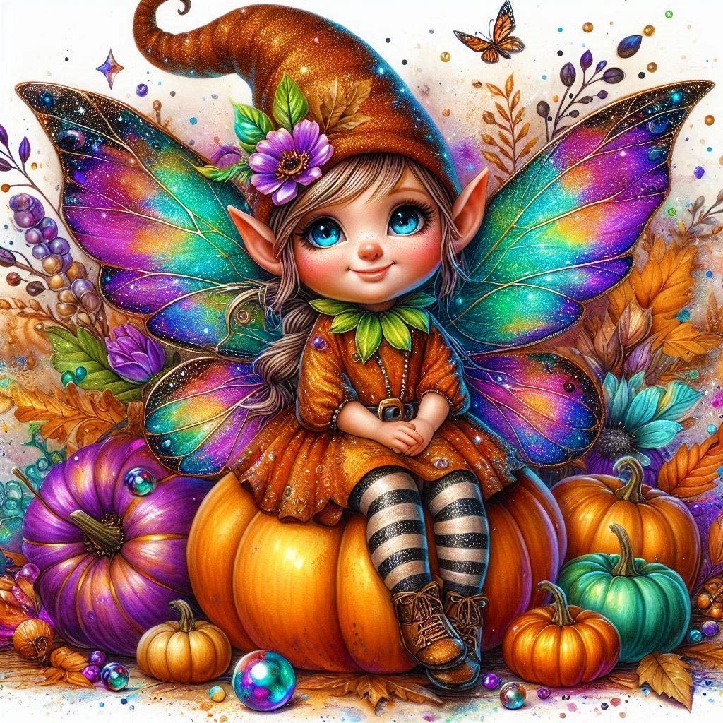 Solve Gilda the gnome waiting for Halloween jigsaw puzzle online with ...