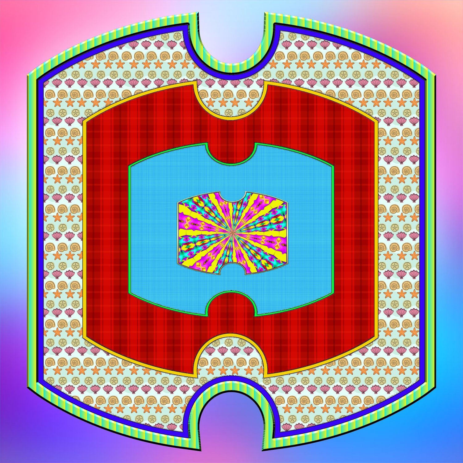 Solve PROTECTION SHIELD jigsaw puzzle online with 100 pieces