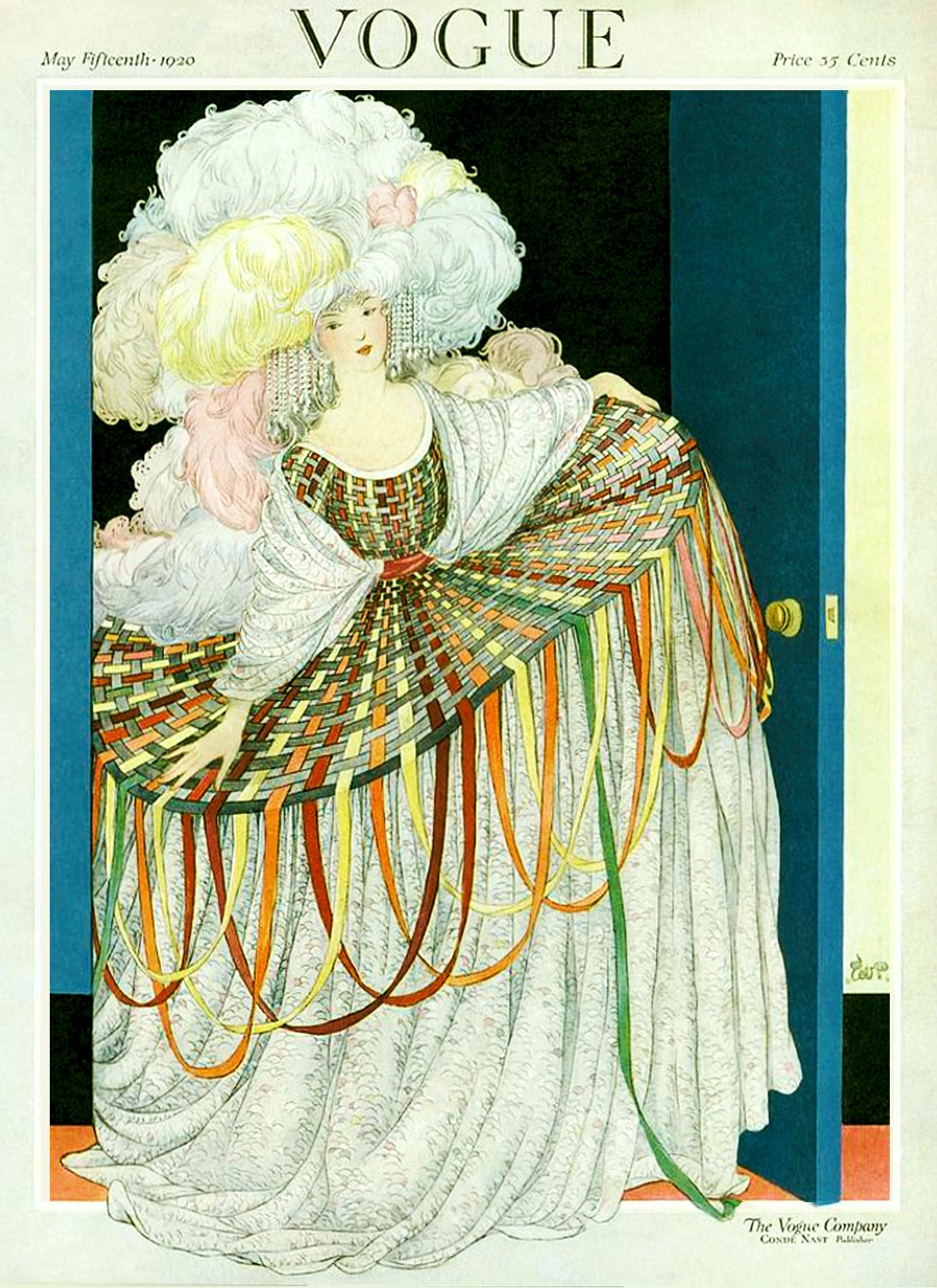 Jigsaw Puzzle | 96 pieces | Vogue May 1920, cover by George Wolfe Plank ...