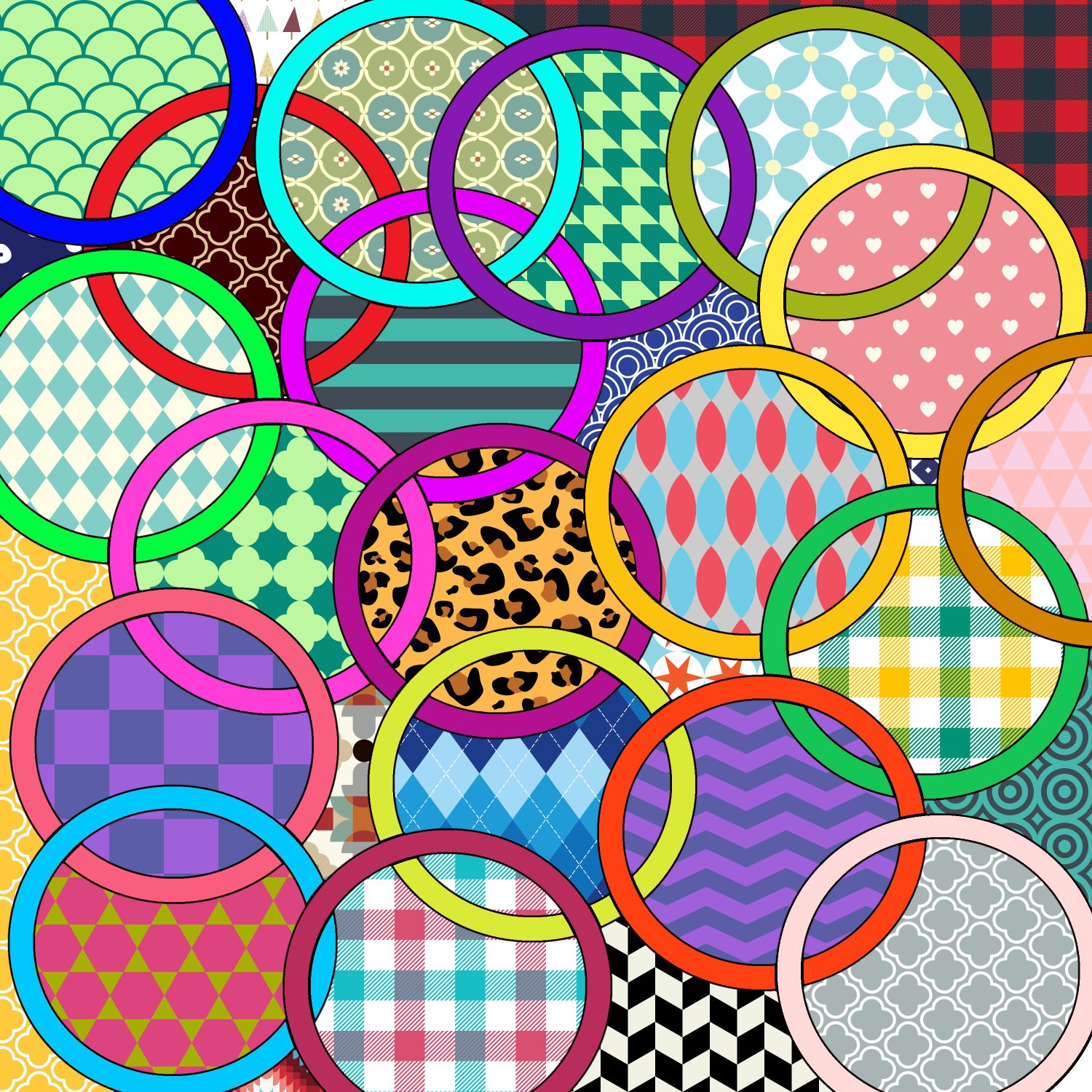 Solve RING RING jigsaw puzzle online with 100 pieces