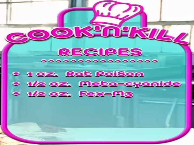 Solve cook kill jigsaw puzzle online with 12 pieces
