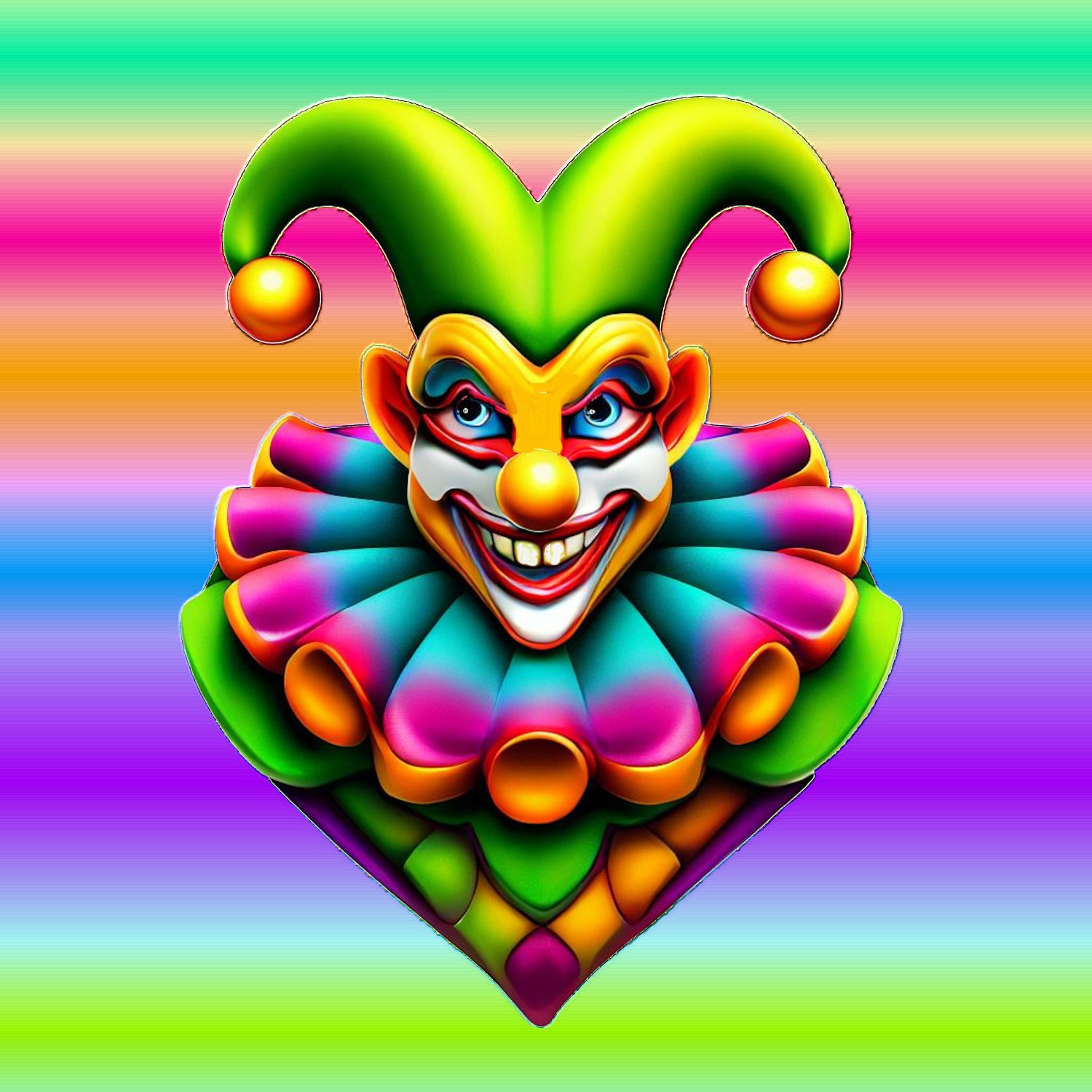 Solve JESTER jigsaw puzzle online with 256 pieces