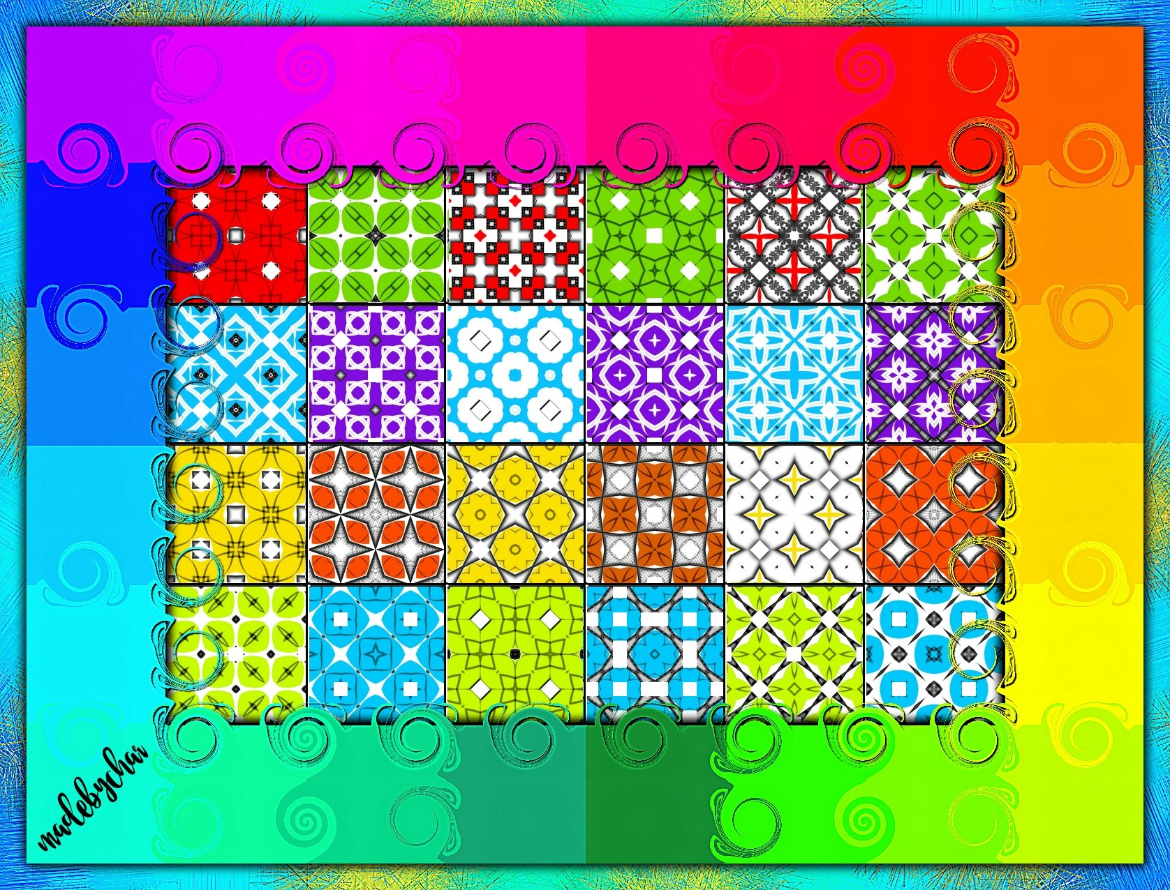 Solve Patterns... jigsaw puzzle online with 192 pieces