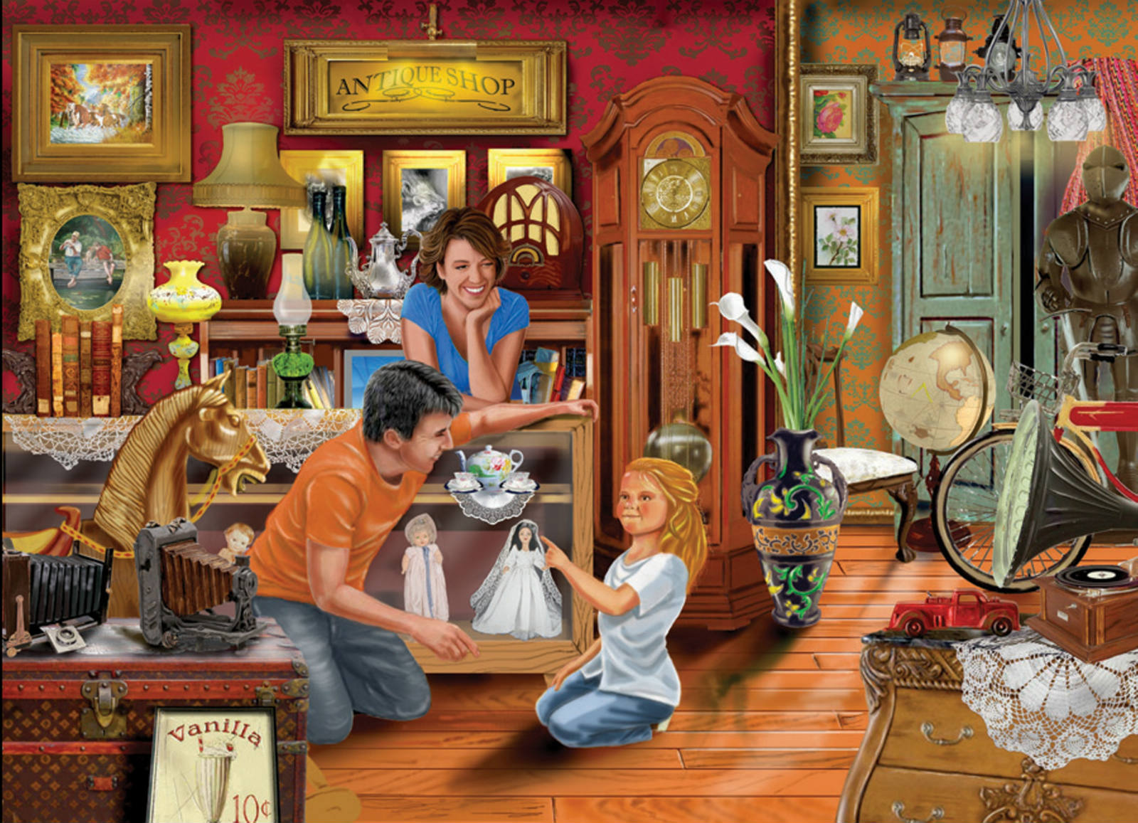 Jigsaw Puzzle | 266 pieces | the-curiosity-shoppe | Jigidi