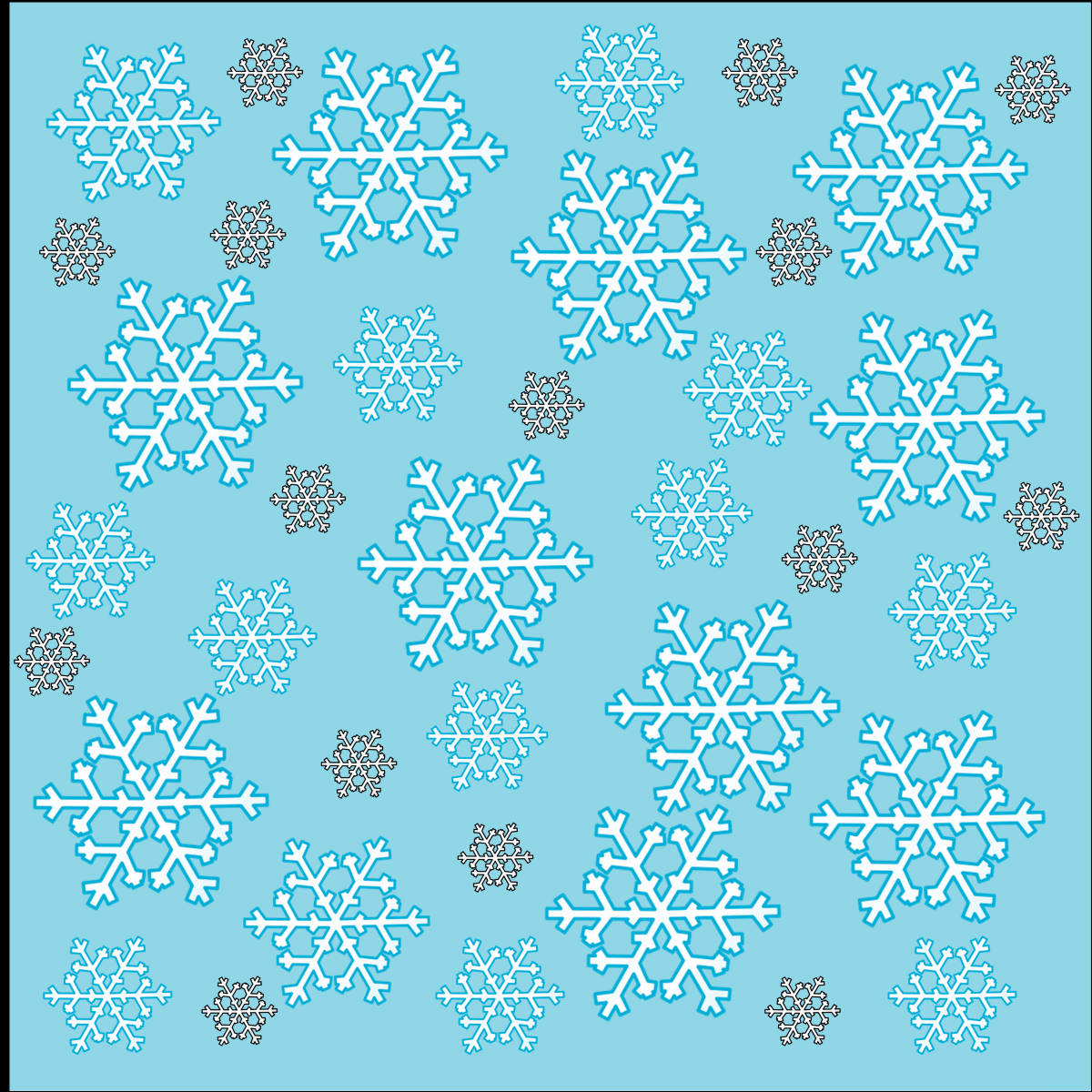 Solve Snowflakes jigsaw puzzle online with 400 pieces