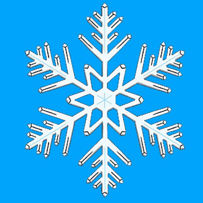 Solve Dazzling Snowflake / Diamond dust jigsaw puzzle online with 25 pieces