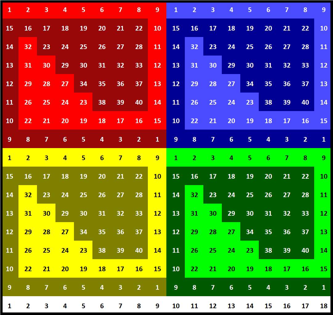 Solve Number 1051 Escherian 306 jigsaw puzzle online with 306 pieces