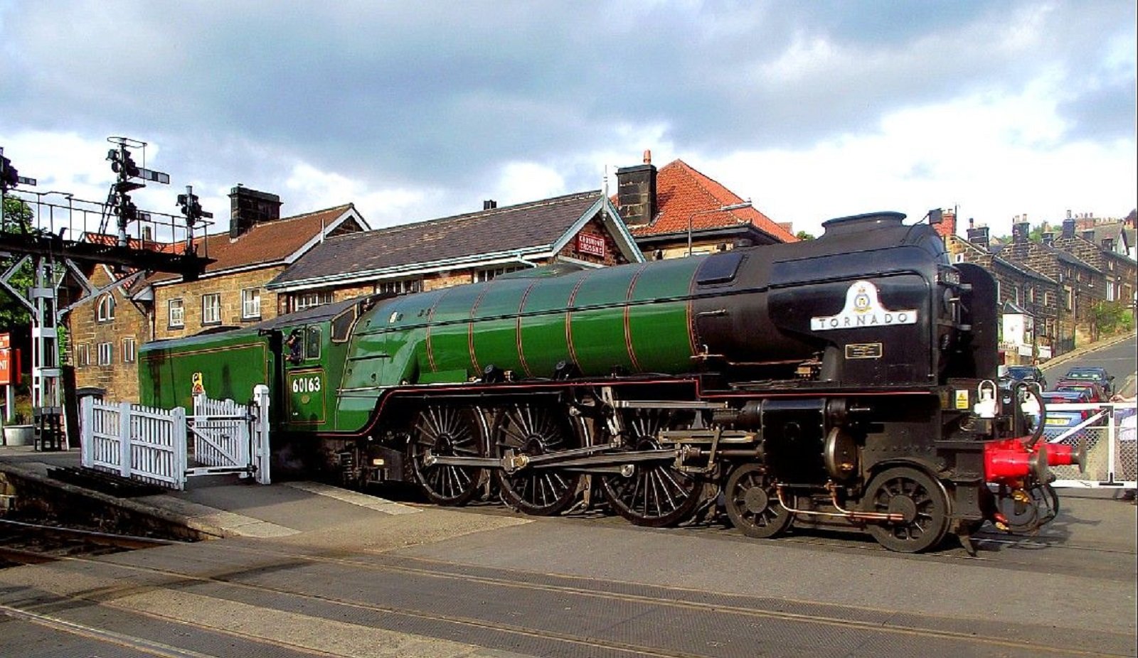 Solve LNER Peppercorn Class A1 4-6-2 60163 Tornado at Grosmont Crossing ...