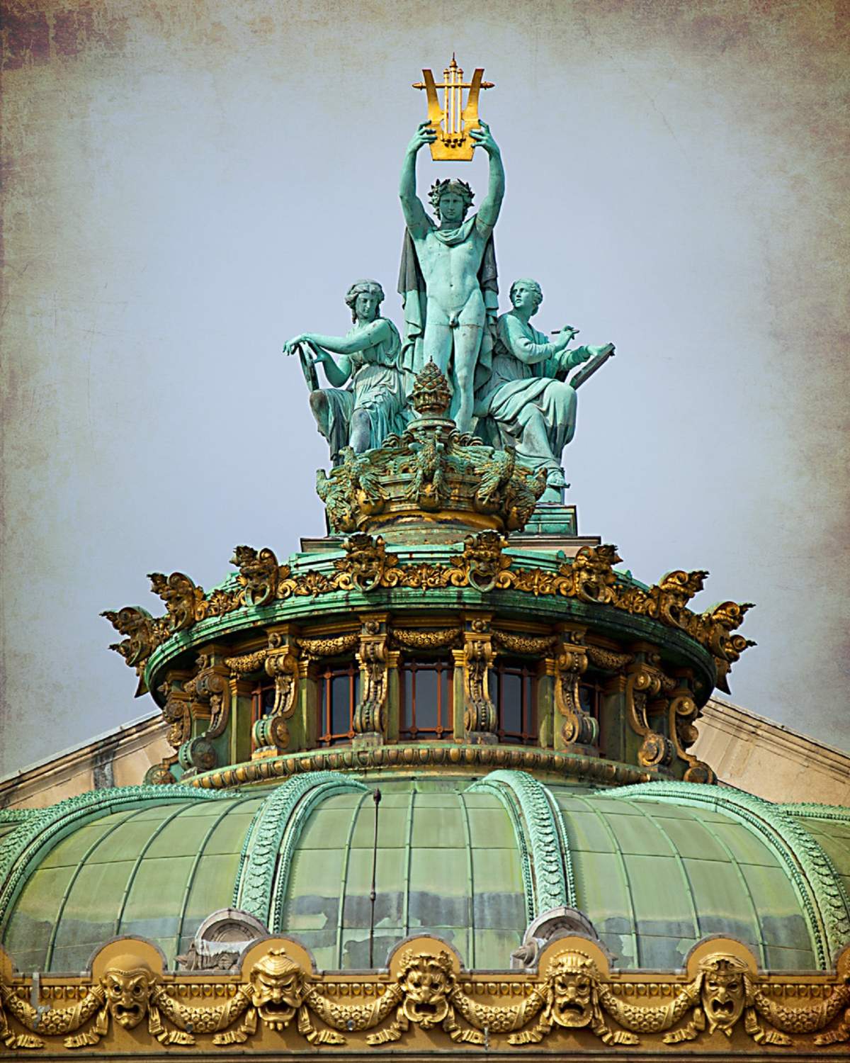 Solve Apollo, Poetry and Music – Crown the Palais Garnier, Paris. 4685 ...