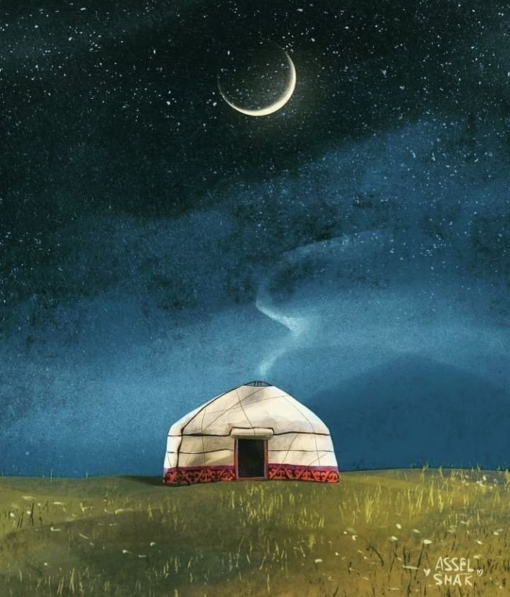 Solve Yurt, Traditional Turkish Tent jigsaw puzzle online with 90 pieces