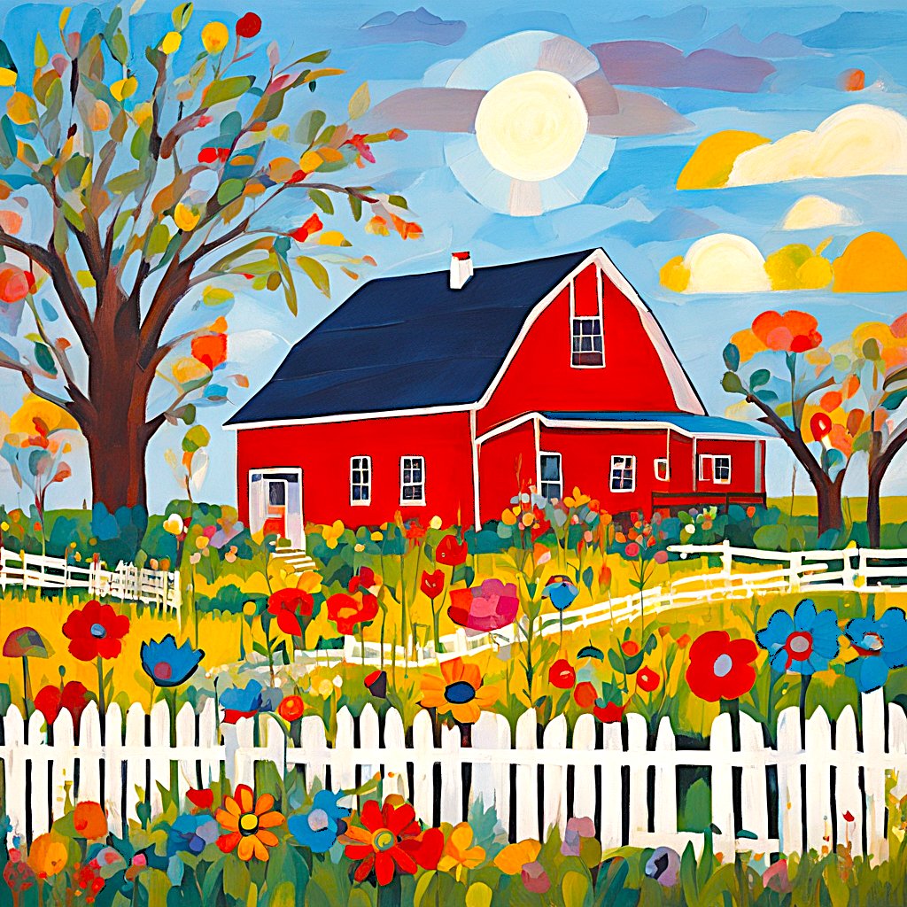 Jigsaw Puzzle 100 Pieces Big Red House Jigidi jigsaw-puzzle-100-pieces-big-red-house-jigidi