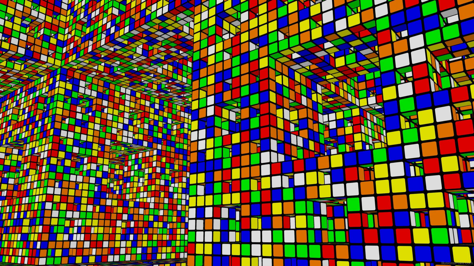 Solve Now this is what you call a Rubik's cube!! jigsaw puzzle online ...