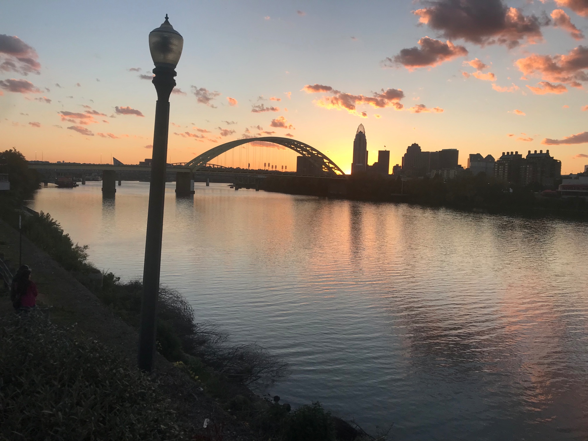 Solve Downtown Cincinnati as seen from Kentucky jigsaw puzzle online ...