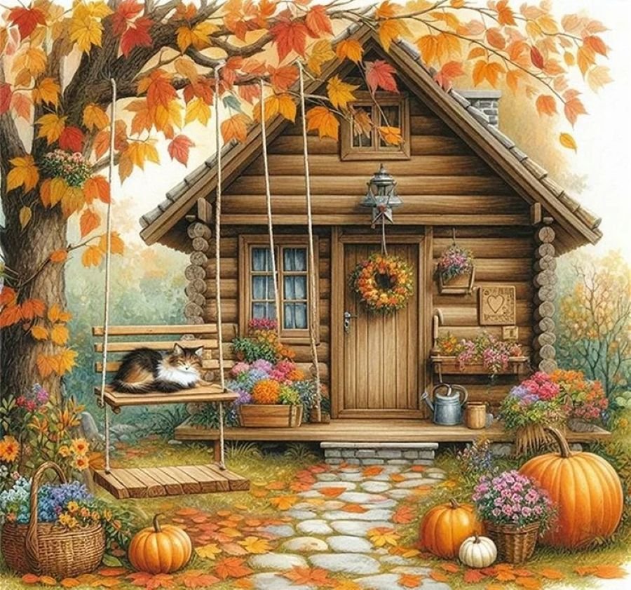 Solve Scenery 197: Autumn* jigsaw puzzle online with 225 pieces