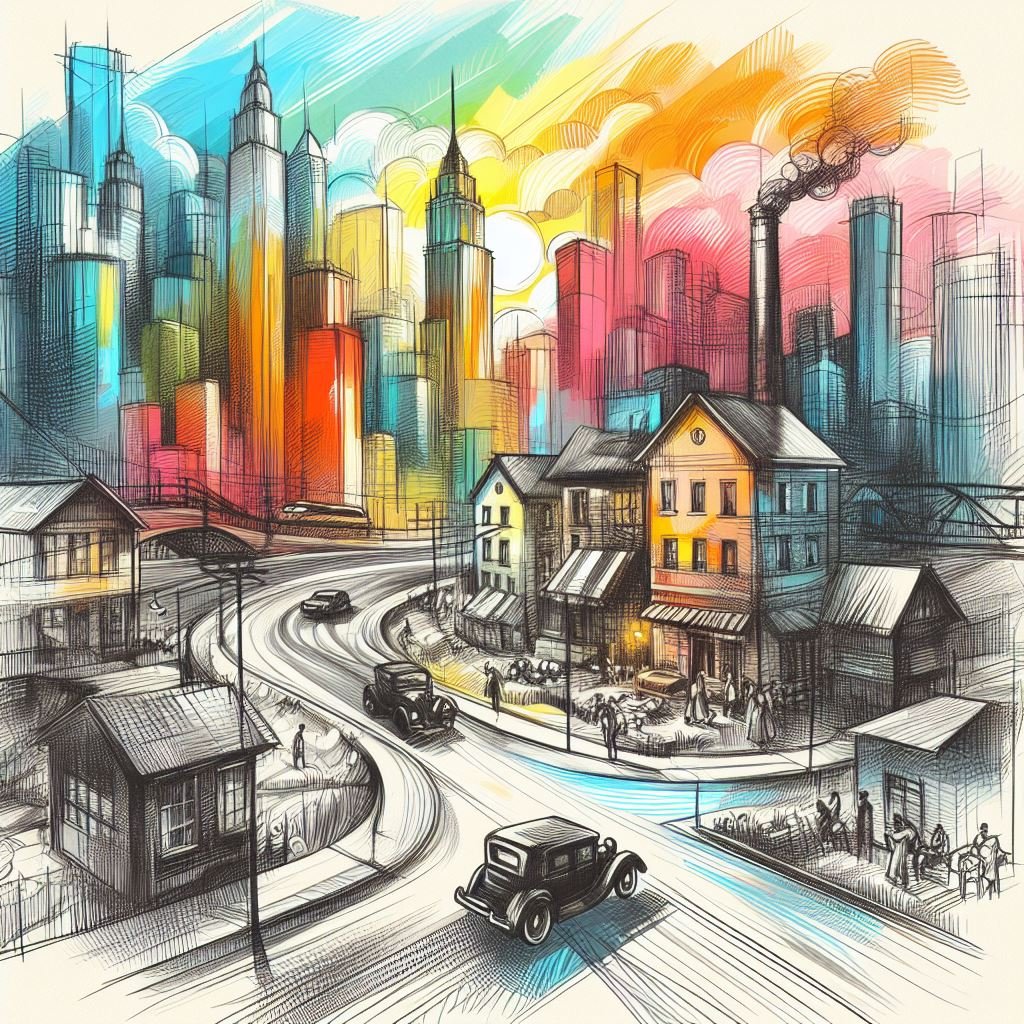 Jigsaw Puzzle | 121 pieces | Then & Now (resizable 9 to 306 pieces ...