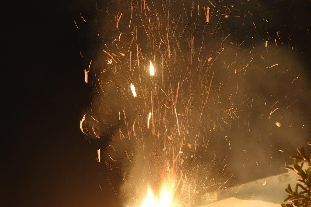 Jigsaw Puzzle | 12 pieces | Series Spain: Fire fiesta in Alacalá de ...