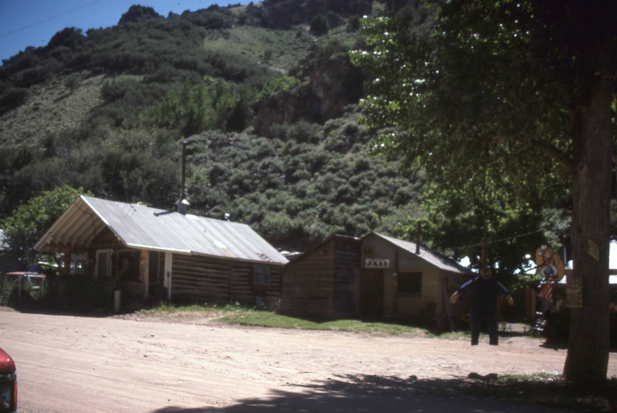 Solve '91--Jarbidge Store, Old Jail And Last Sheriff jigsaw puzzle ...