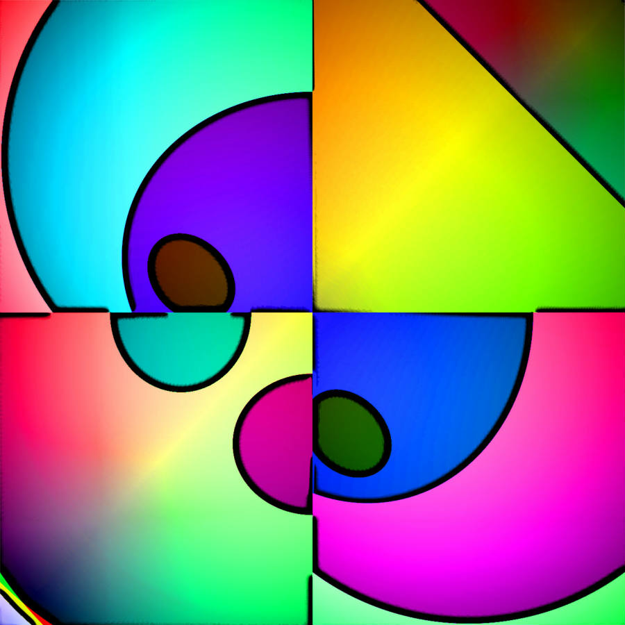 Solve Cross-Eyed Doodle jigsaw puzzle online with 81 pieces