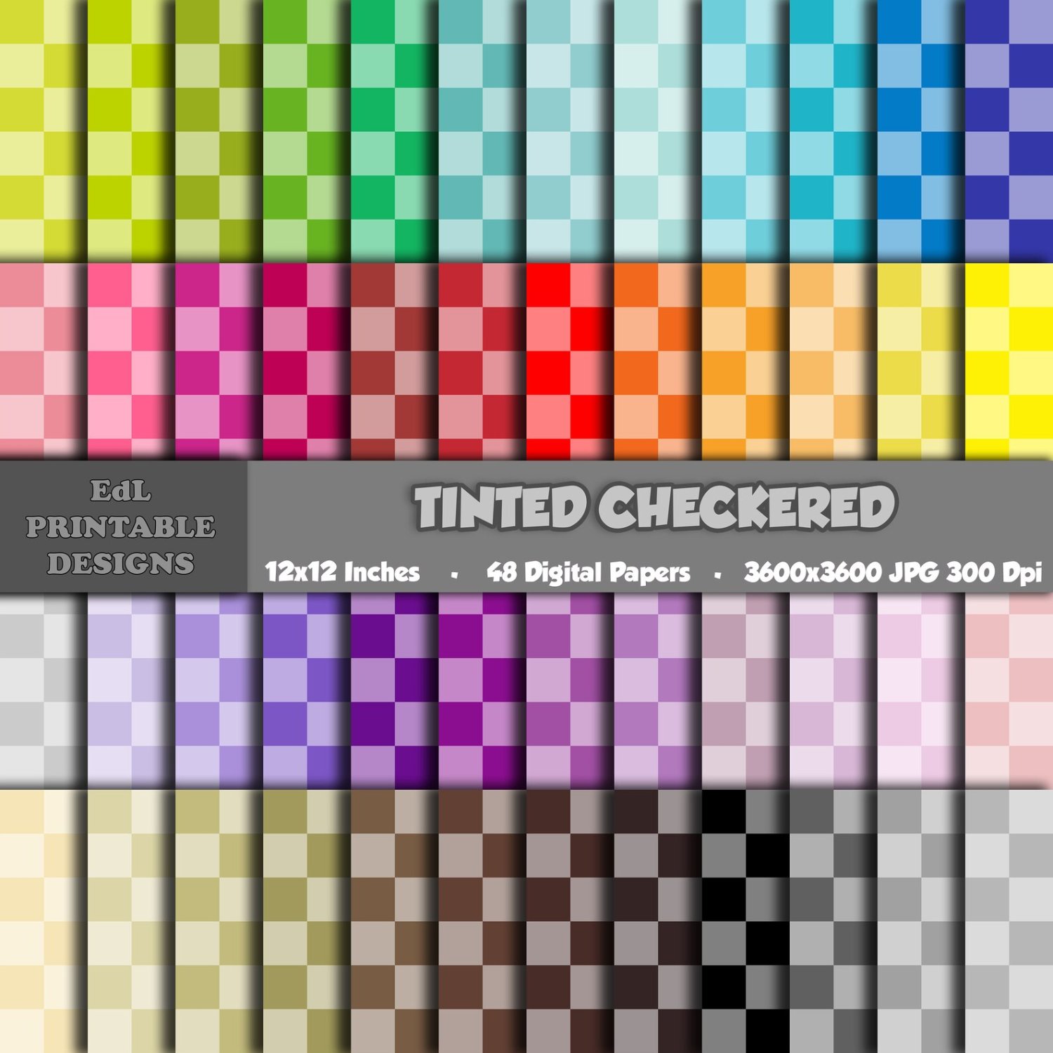 Solve Tinted Checkered jigsaw puzzle online with 100 pieces