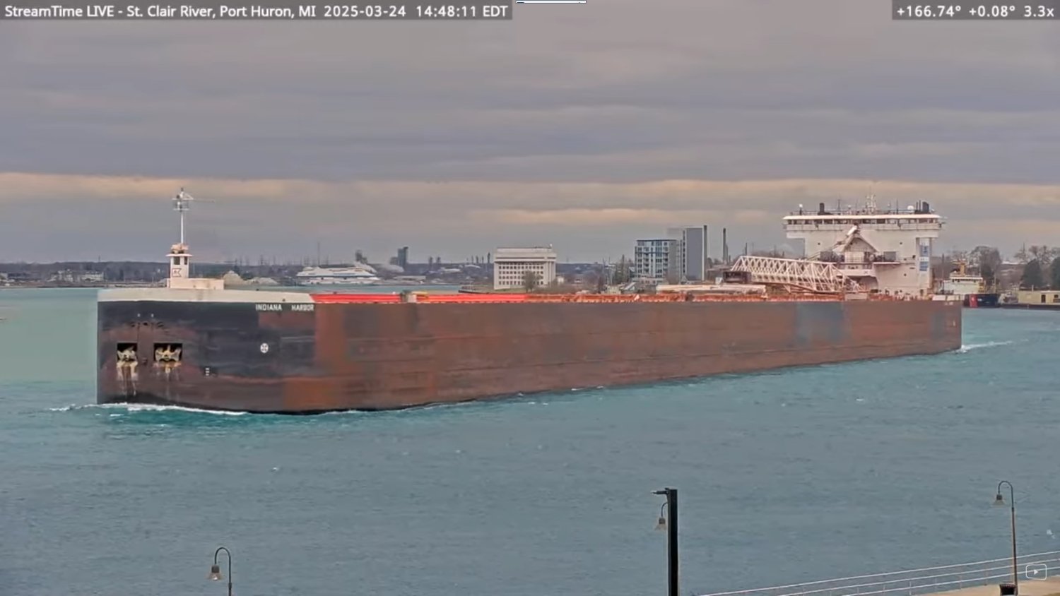 Solve Indiana Harbor - Great Lakes Freighter - Port Huron, MI (2025-03 ...