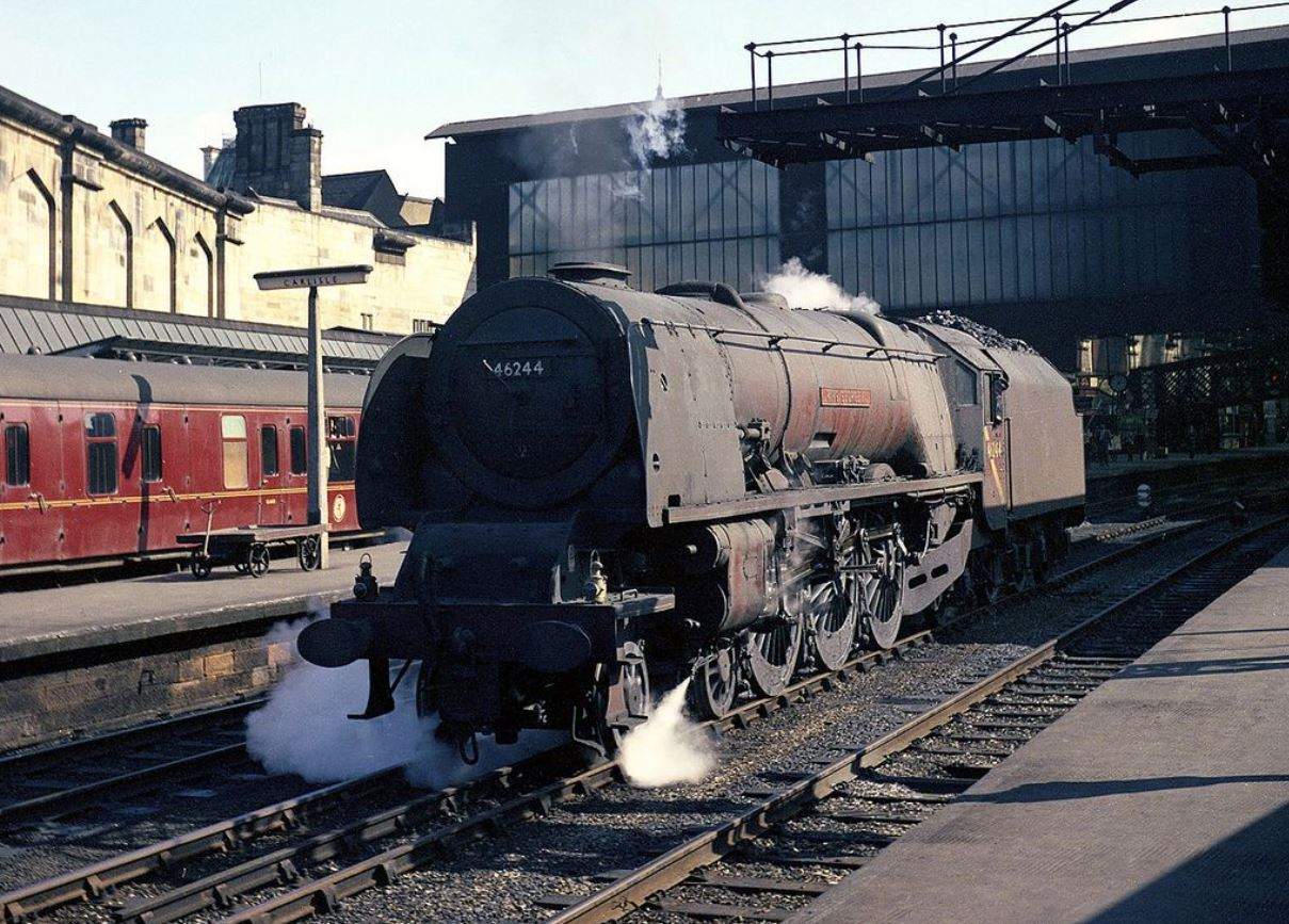Solve LMS Princess Coronation Class 4-6-2 46244 King George VI at ...