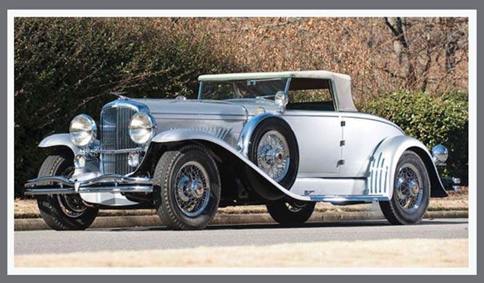 Jigsaw Puzzle | 77 Teile | 1929-Duesenberg-Model-J-Convertible-Coupe-by ...