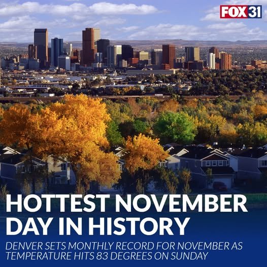 Solve HOTTEST NOVEMBER DAY IN DENVER HISTORY jigsaw puzzle online with ...