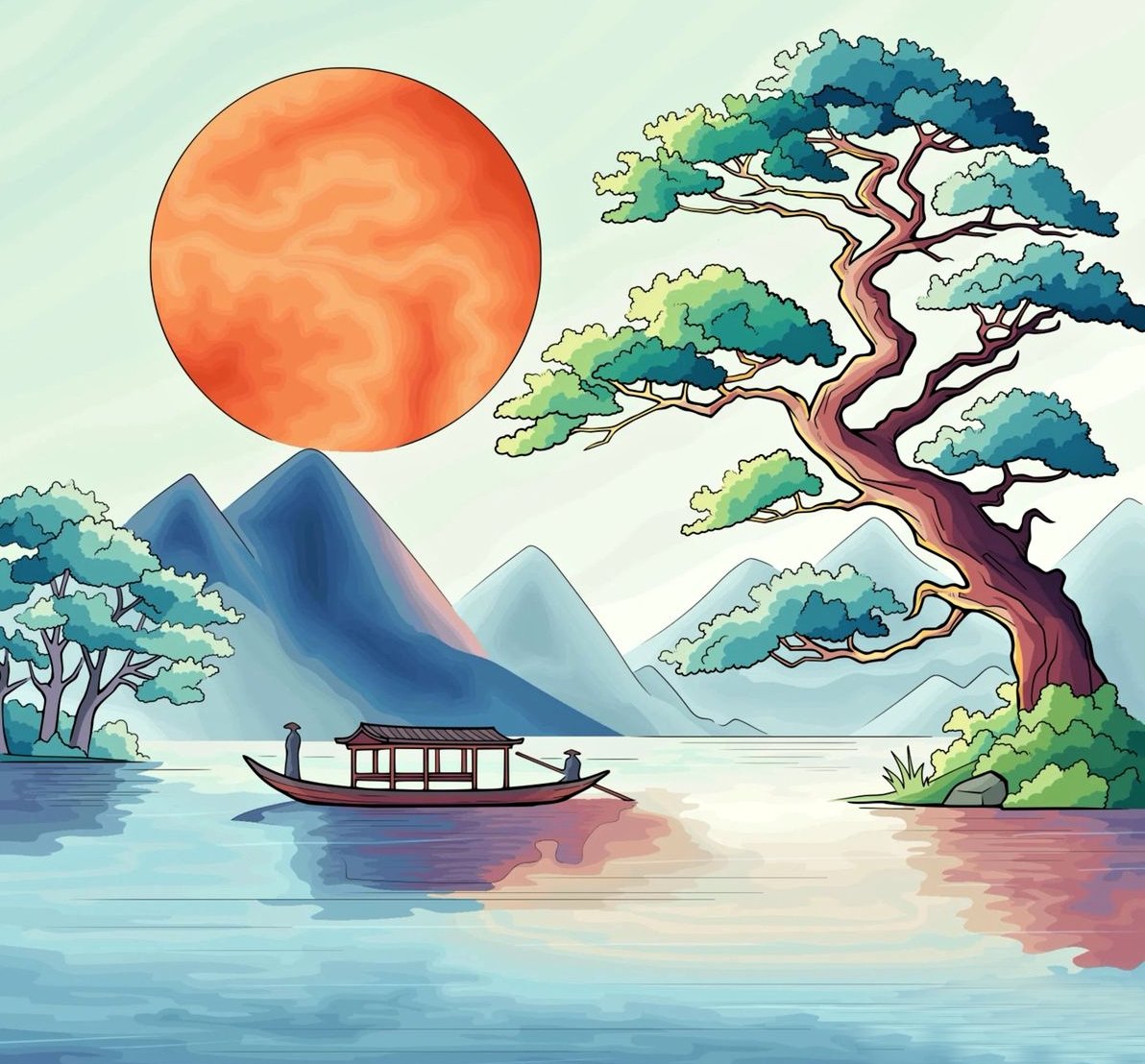 Solve Relax Art jigsaw puzzle online with 72 pieces