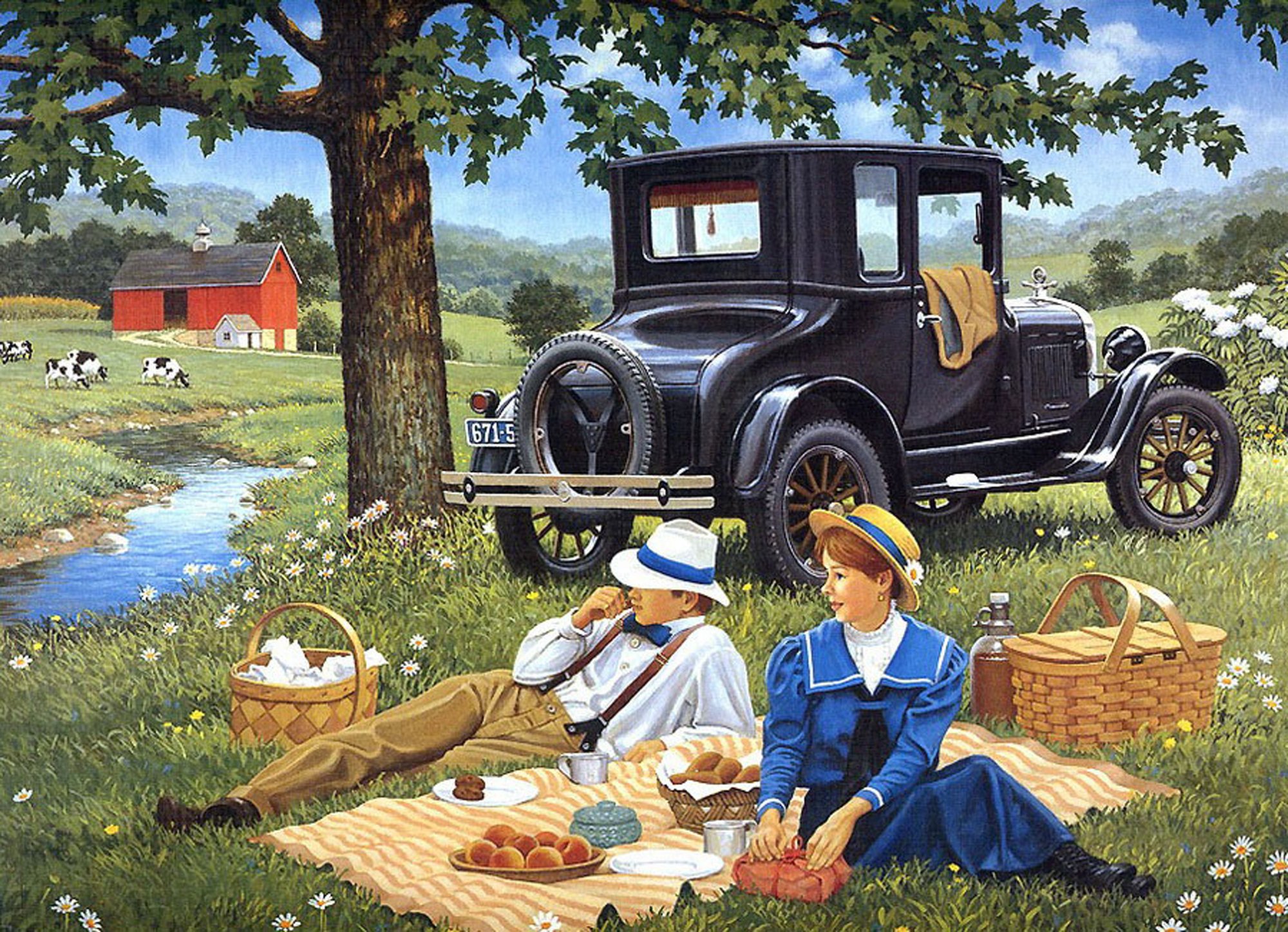 Solve lunch time jigsaw puzzle online with 391 pieces