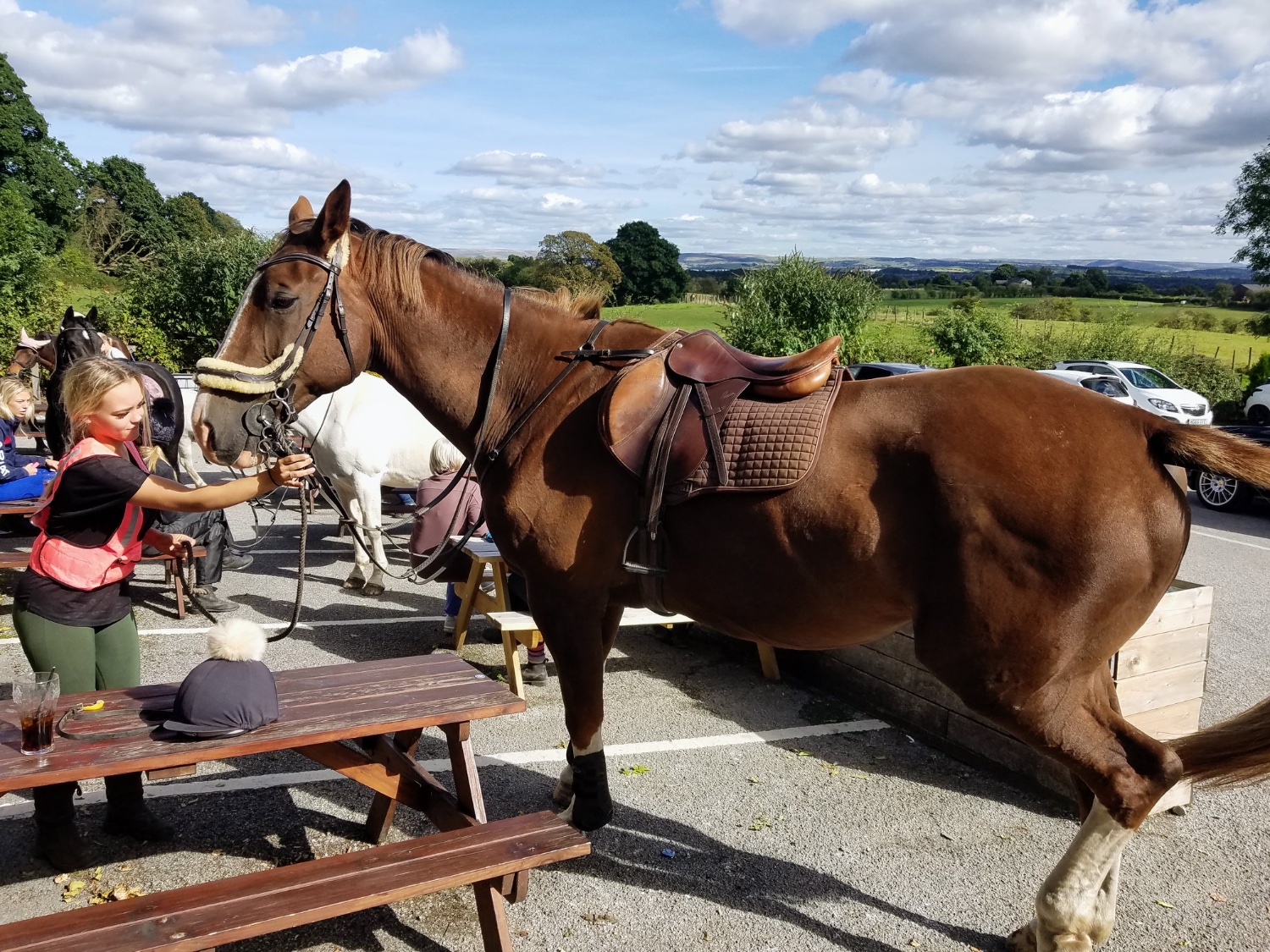 Solve Taking a break jigsaw puzzle online with 30 pieces