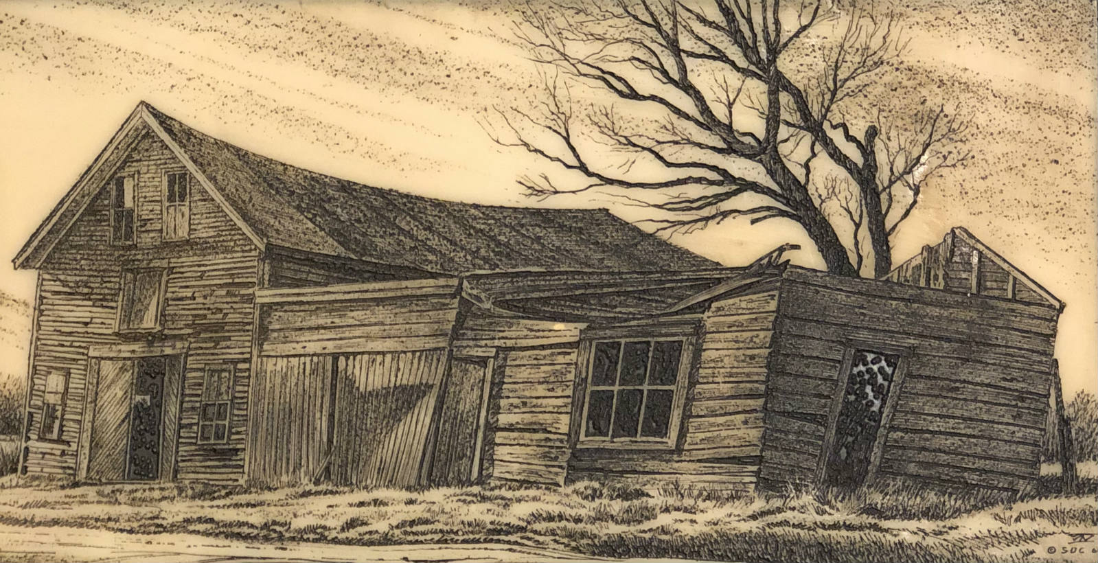 Solve Collapsing Barn jigsaw puzzle online with 338 pieces