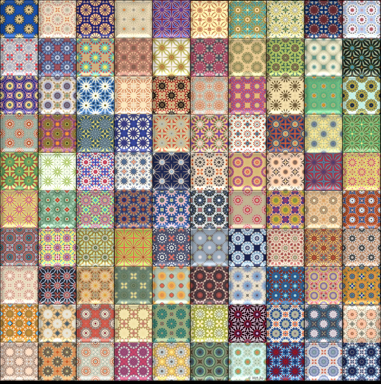 Puzzle | 100 pièces | 2025_05 Calico Leftovers | Jigidi