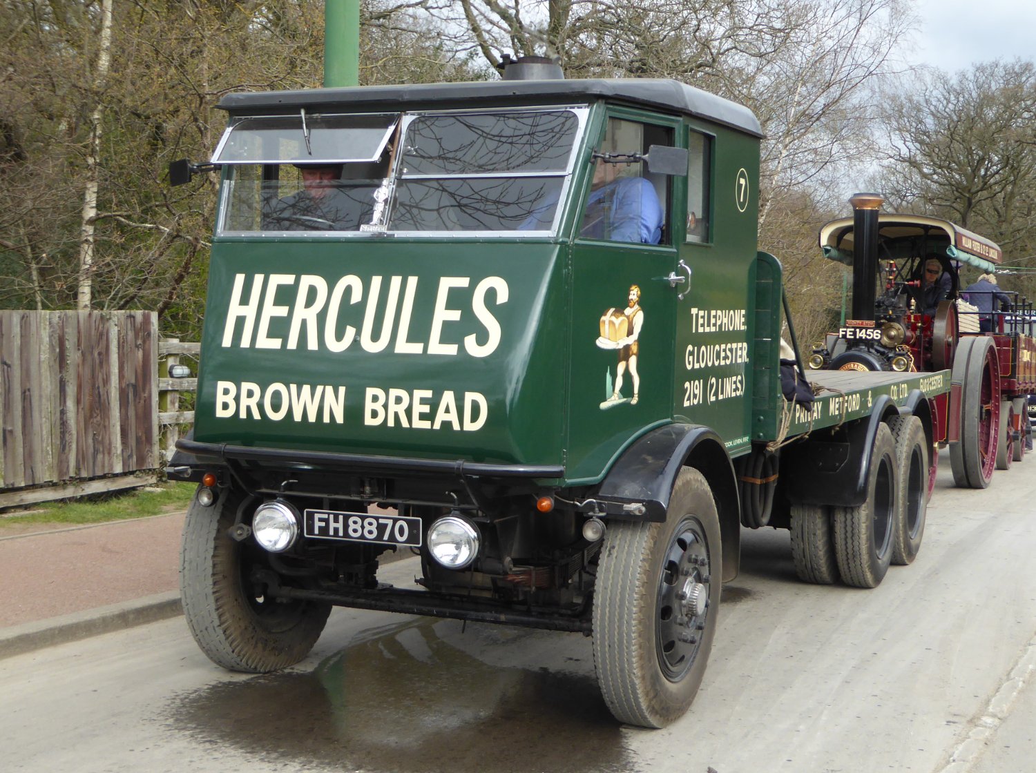 Solve Sentinel S6 Steam Wagon jigsaw puzzle online with 35 pieces