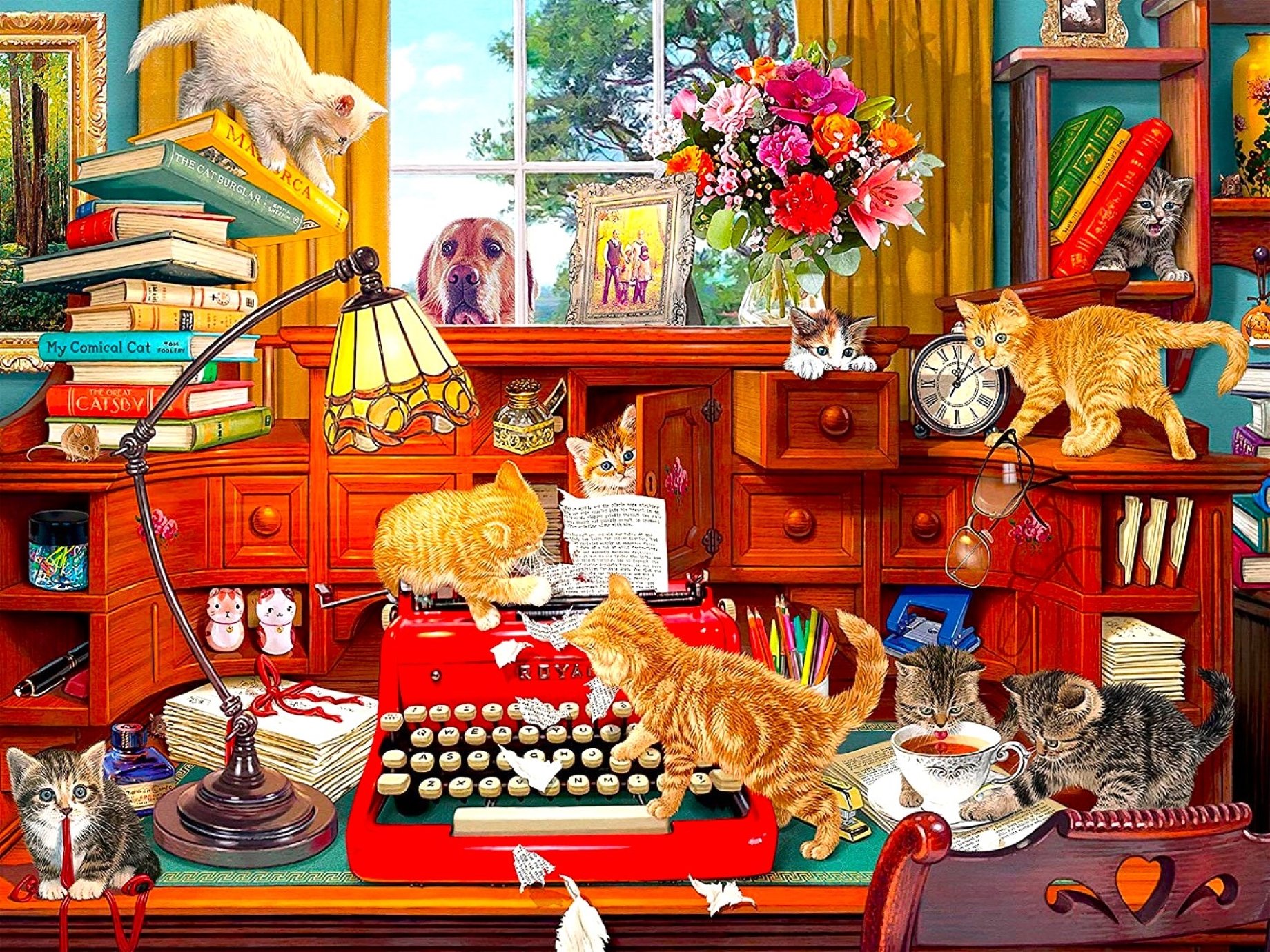 Solve Assistants jigsaw puzzle online with 336 pieces