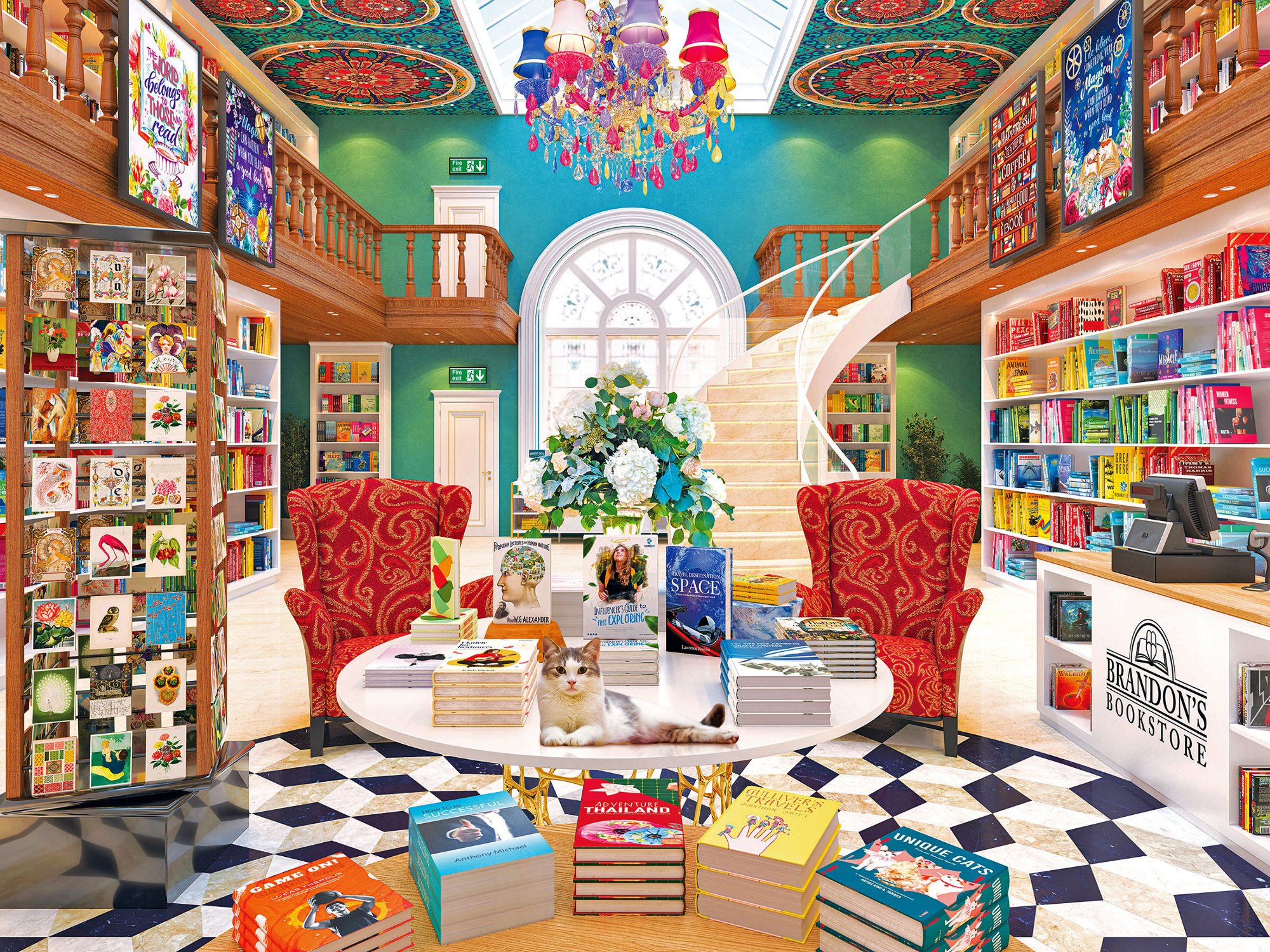 Solve Brandon's Book Store jigsaw puzzle online with 352 pieces