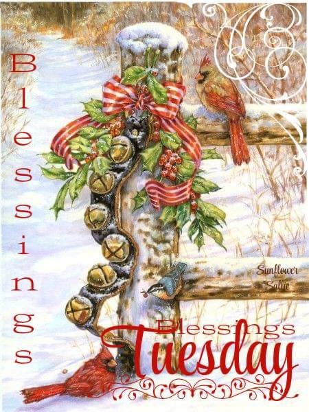 Solve Good Morning - Tuesday Blessings! jigsaw puzzle online with 63 pieces