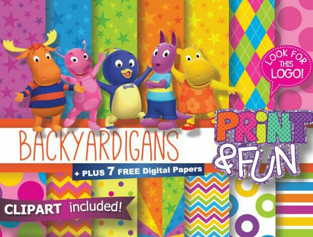 Solve BACKYARDIGANS jigsaw puzzle online with 63 pieces