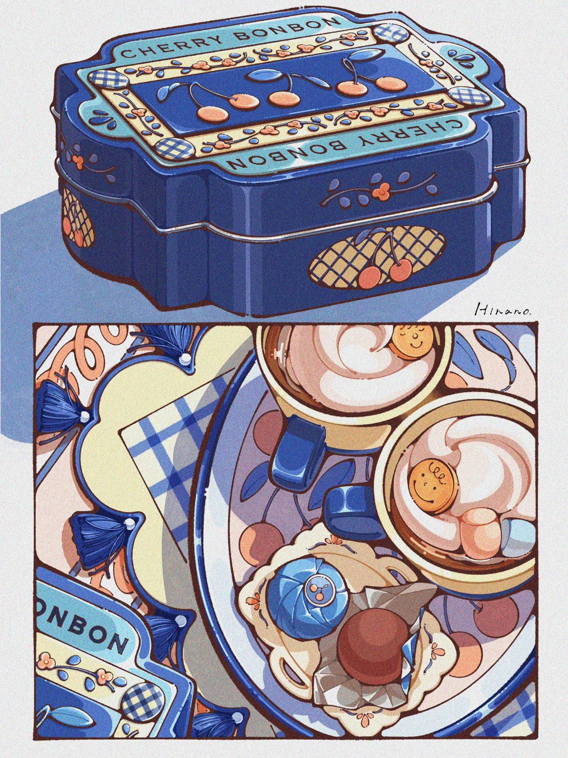 Solve Cherry bonbon by 日菜乃 jigsaw puzzle online with 300 pieces
